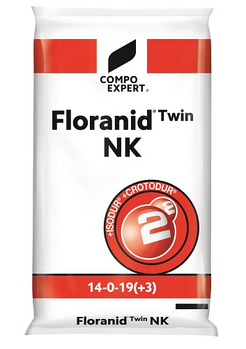 Rasendünger: COMPO Expert Floranid Twin NK 25 kg